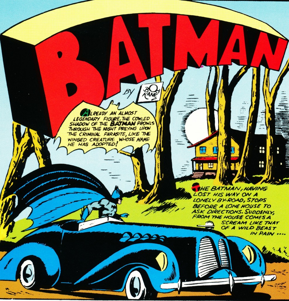 The Year of the Bat, Part 3 – The Batmobile | The Golden Age of Comic Books